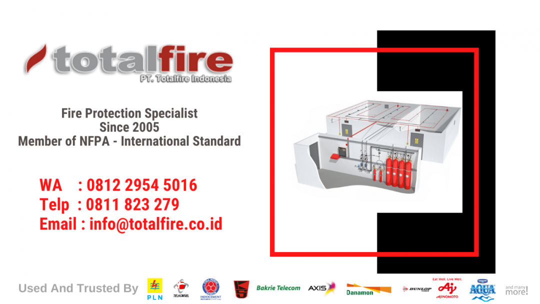 Pemadam Kebakaran Ruangan Server, Data Center Fire Protection