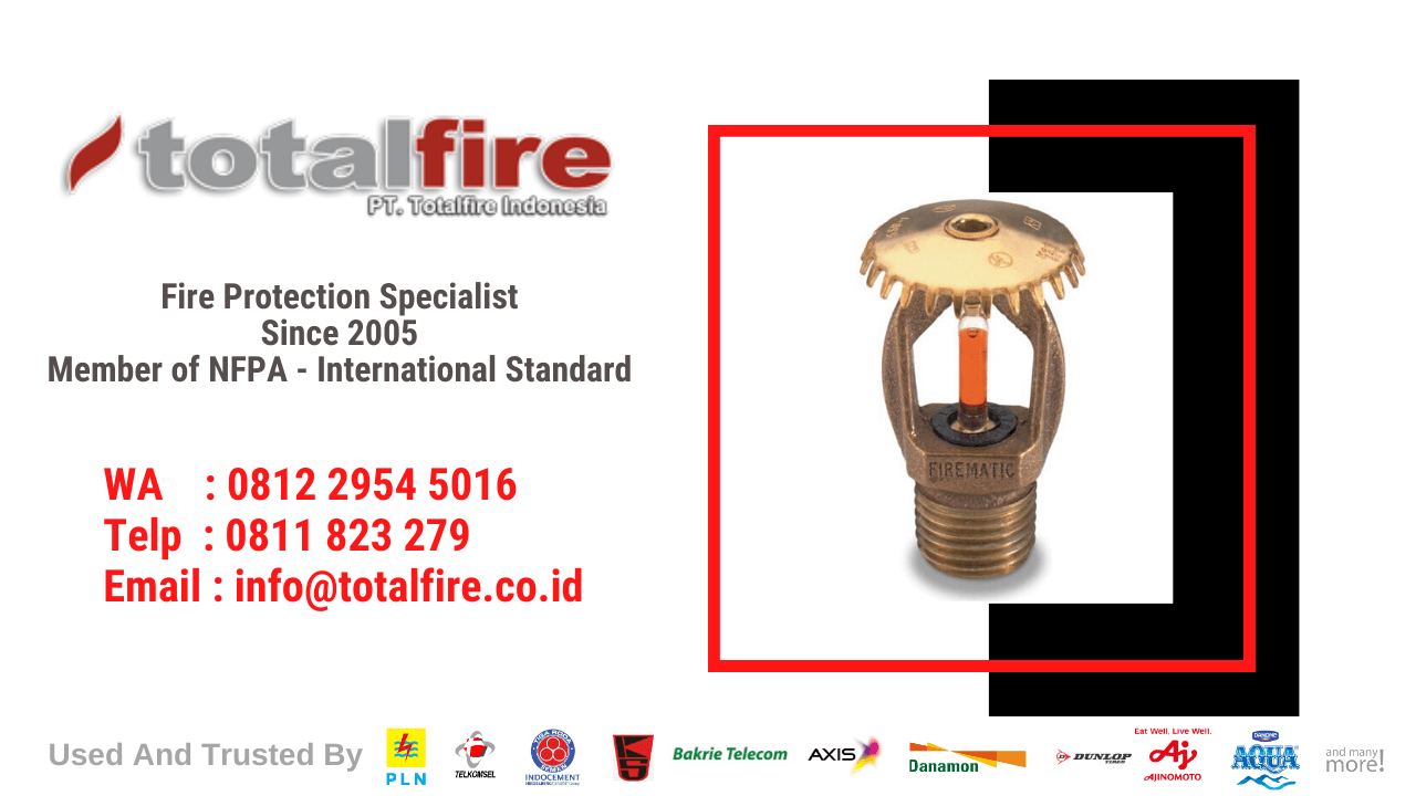 Sistem Sprinkler Kebakaran Untuk Proteksi Bangunan