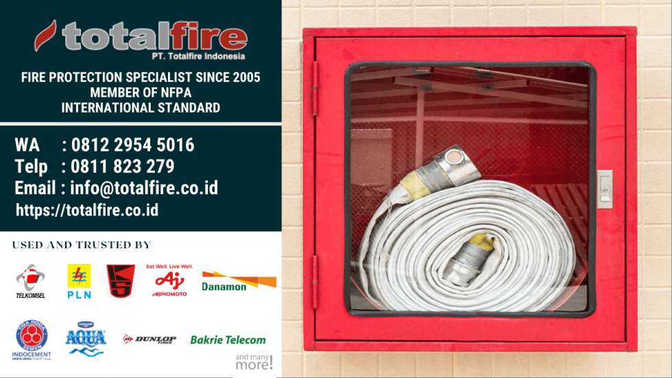 Jenis-jenis dari Fire Hose dan Penggunaannya - PT Totalfire Indonesia