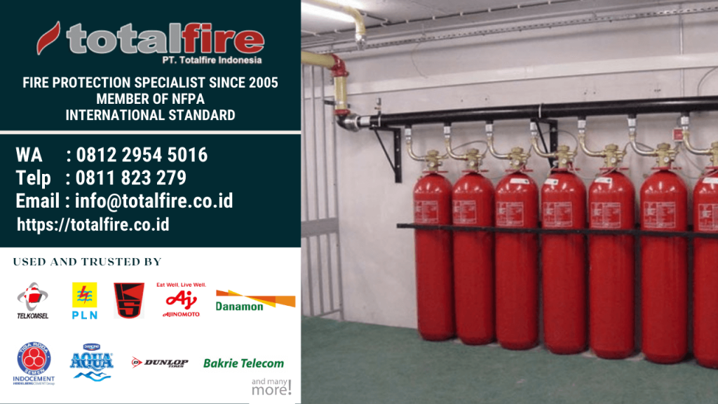 Pemadam Kebakaran Ruangan Server, Data Center Fire Protection