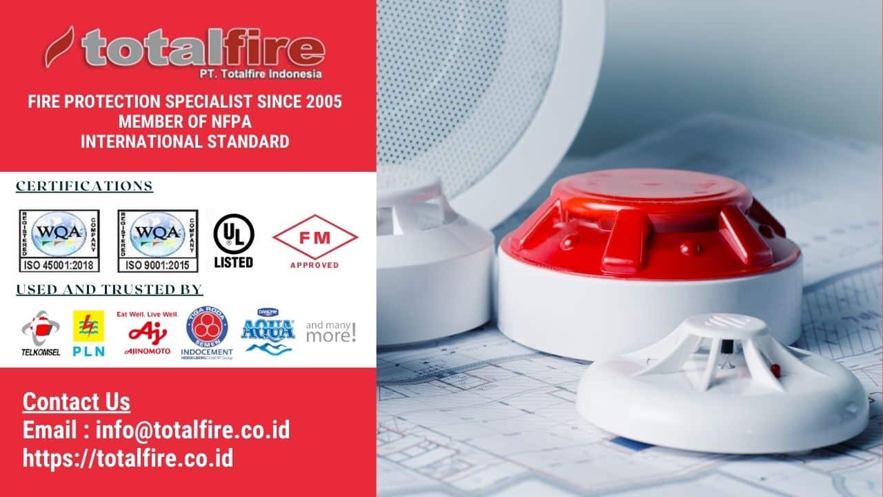 Instalasi Fire Alarm Jenis Addressable - PT Totalfire Indonesia