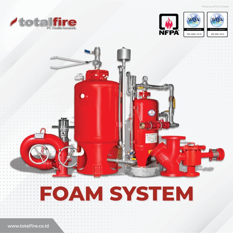 Ingin Memakai Foam Fire Suppression System? - PT Totalfire Indonesia